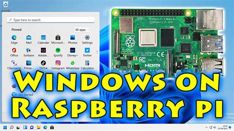 Windows 11 Arm On Raspberry Pi Explainingcomputers