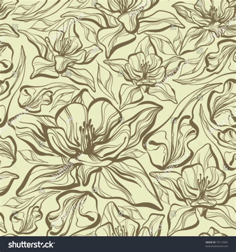 Vector Seamless Texture Stock Vector Royalty Free 75113965 Shutterstock