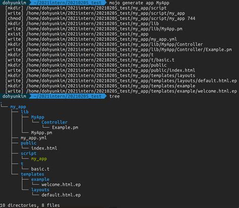Perl Mojolicious Tutorial1