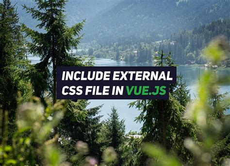 Load External Css File Into Vuejs Component By Renat Galyamov Medium