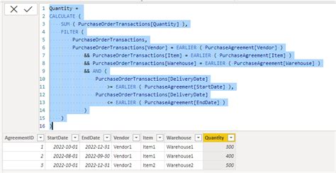 Solved Calculating Purchase Quantities Under Purchase Agr