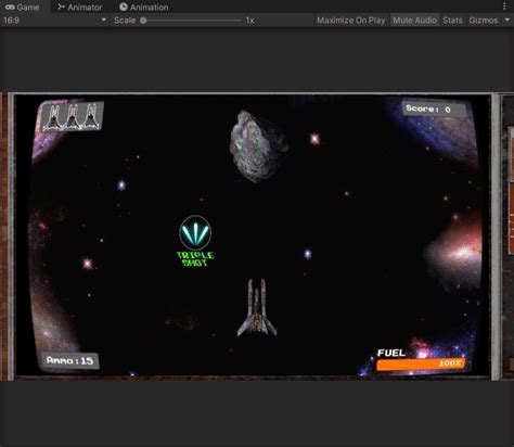 Creating A Negative Power Up For My Space Shooter In Unity By Christopher Adams Medium