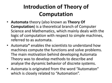 Deterministic Finite Automata Dfa Pdf
