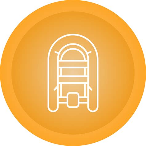 Inflatable Boat Vector Icon 22687366 Vector Art At Vecteezy