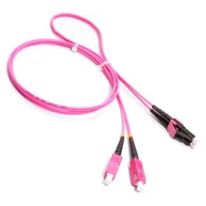 Duplex Patch Cord Multimode OM G SC LC Magenta Zemecs