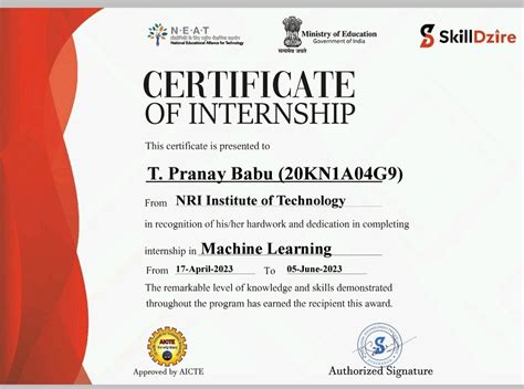 pranay babu thalluri on linkedin python aicte datascience