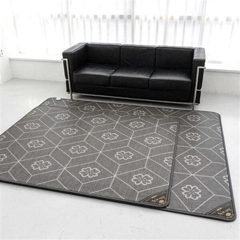 24년형 한일의료기 거실용 전기장판 전기매트 육각클로버 두툼한두께 17mm 중형 대형 특대형 킹스몰