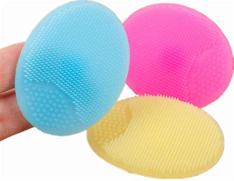 Silicone Face Cleanser Brush Soft Massage Scrubber Manual Facial