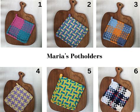 Marias Handmade Potholders My Site