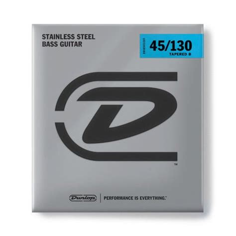 Dunlop Super Bright Tapered Stainless Steel Bass Strings Bass Direct