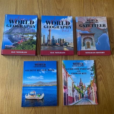Notgrass History Textbook Exploring World Geography Part 1 And 2 Set Ebay