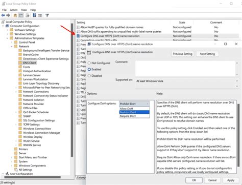Secure Dns Requests Over Doh In Windows 1011 4sysops