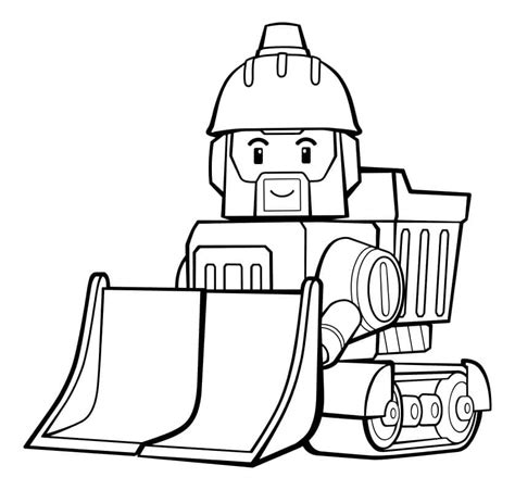 Coloriage Robocar Poli Coloriages Pour Enfants Imprimer