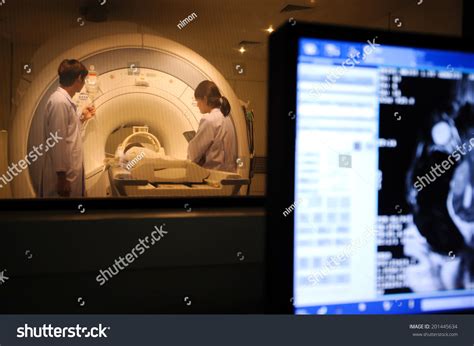 Veterinarian Doctor Working Mri Scanner Room Stock Photo Shutterstock