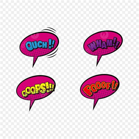 Rust Text Vector Design Images Comic Rust Text Design Brust Comic Ouch PNG Image For Free