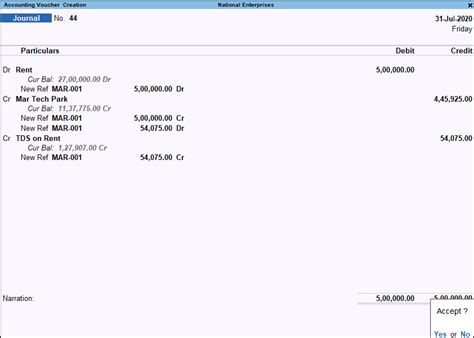 Record TDS Transactions