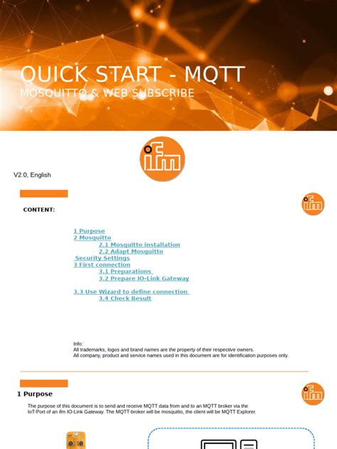 quick start mqtt web subscribe and mosquittov2 0 pdf