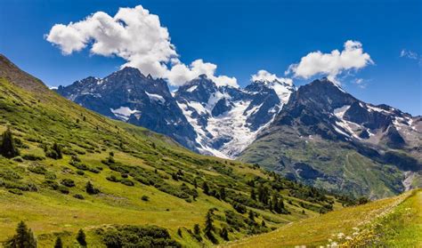 Massif Des écrins Panorama Des Ecrins Randonnée France Allibert