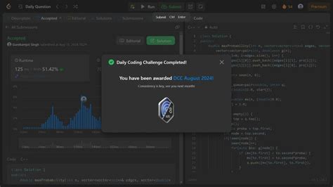 Gurekamjot Singh On Linkedin Leetcode Coding Problemsolving Consistency Achievement