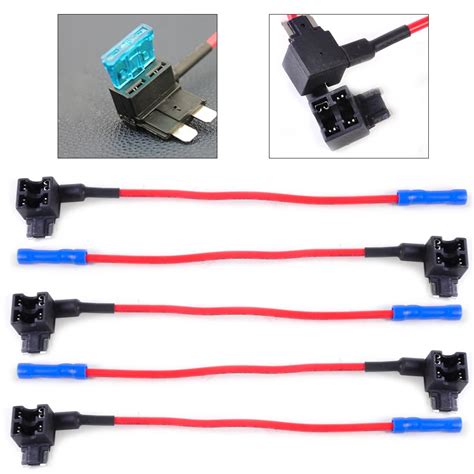 Buy Citall 5x Add A Circuit Mini Fuse Tap Adapter Holder Low Profile Aps Att