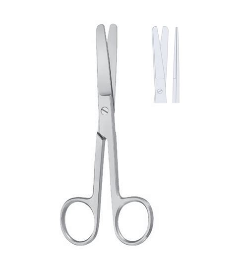 Operating Scissors Blunt Blunt 14 5cm Dentstar International