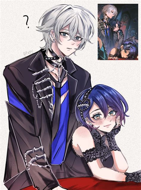 Hoshimi Miyabi Belle Wise And Asaba Harumasa Zenless Zone Zero Drawn By Felichiii Danbooru