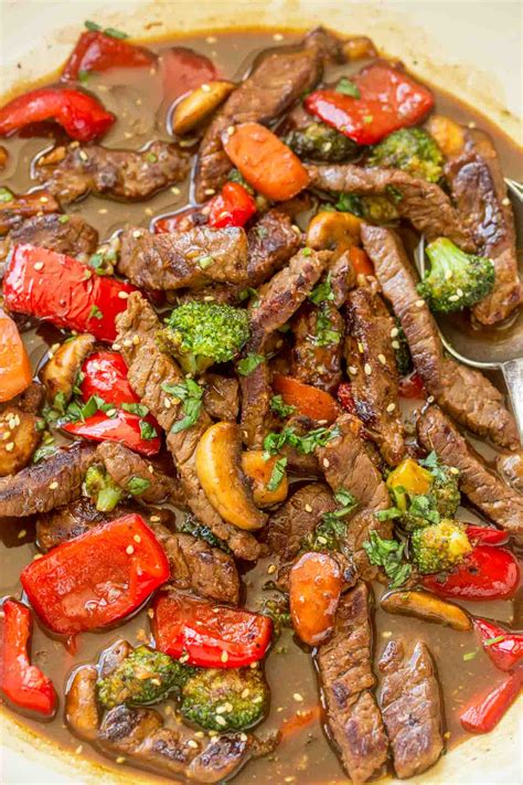 Beef For Stir Fry Easy Beef Stir Fry Recipe Lacy