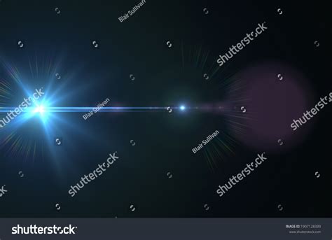 Lens Flares Photography Anamorphic Lens Flare Stock Illustration Shutterstock