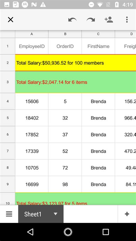 Exporting Sfdatagrid Xamarinandroid Syncfusion