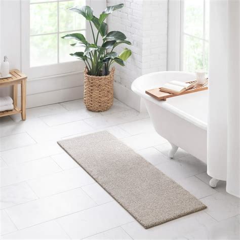Better Homes And Gardens Ultra Soft Polyester Bath Runner Rug 20 X 60