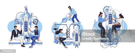 복잡한 문제를 해결하는 팀워크 공통의 목표를 달성하기 위해 다양한 재능을 결합합니다 팀워크 결과202106241 개성 개념에 대한 스톡 벡터 아트 및 기타 이미지 Istock