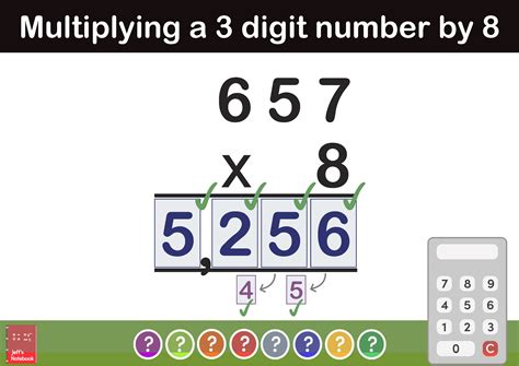 Multiply Multi Digit Whole Numbers By 1 Digit Numbers Teaching Resources