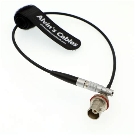 4 Pin To Bnc Female Time Code Input Adapter Cable For Red Epic Scarlet