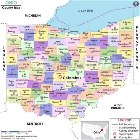 Ohio Zip Codes Map Us World Maps