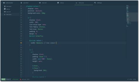 Github Protesilaosflowerbed Dark Syntax Medium Contrast Theme For The Atom Text Editor