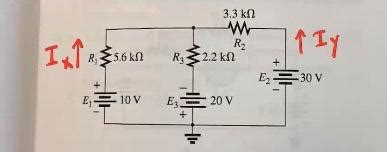Solved Use Branch Current Method To Find Ix And Iy Chegg
