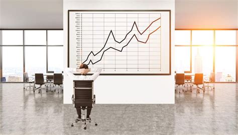 Premium Photo Man Studying Graph