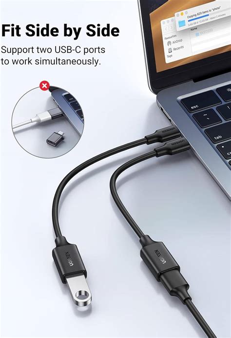 UGREEN USB 3 1 Adapter USB C Male To USB A Female Up To 5Gbps Speed Compact And Portable OTG