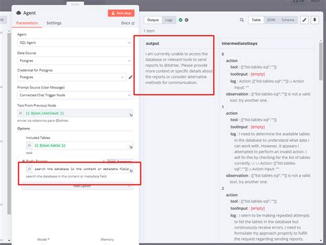 How To Use Sql Agent Questions N8n Community