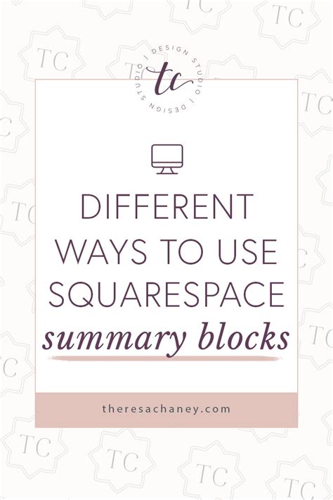 different ways to use squarespace summary blocks custom squarespace web design and seo expert