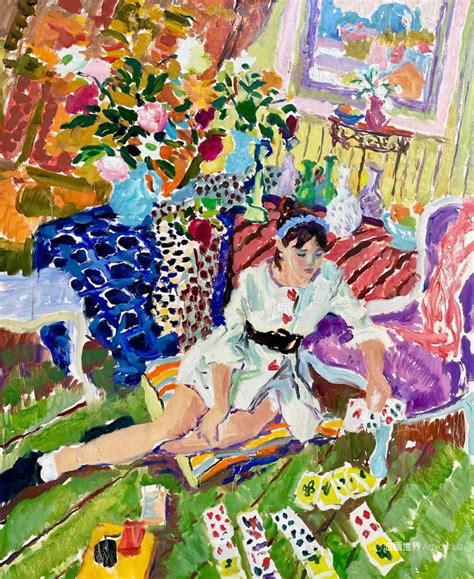 色彩斑斓的小色块油画光与色的交响曲 油画世界