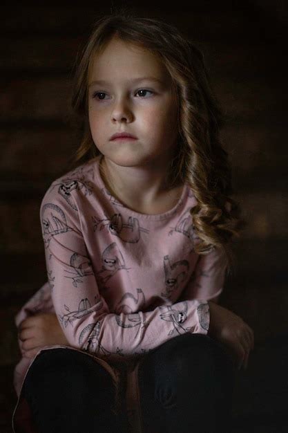 Premium Photo Portrait Of A Girl