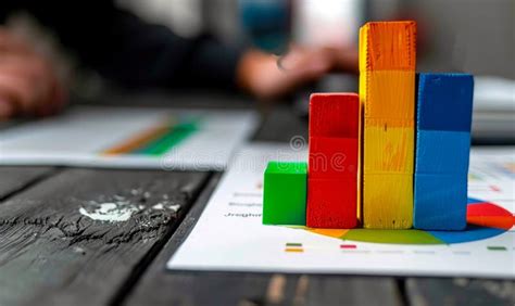 Focused Analysis Of Business Data With Color Coded Bar Graphs Demonstrating Sales Performance On