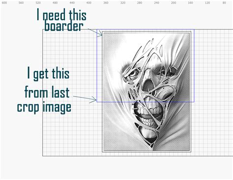 I Cannot Delete A Boarder From My Last Image Crop Lightburn Software Questions Lightburn