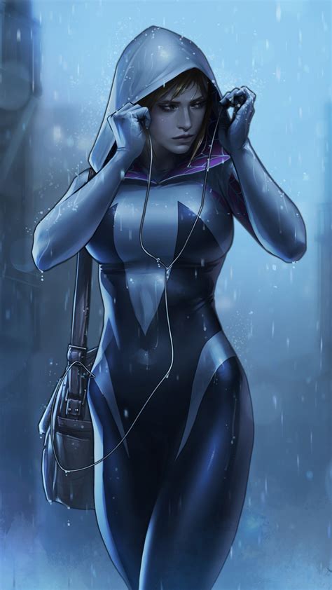 X X Gwen Stacy Hd Artwork Digital Art Superheroes For Iphone