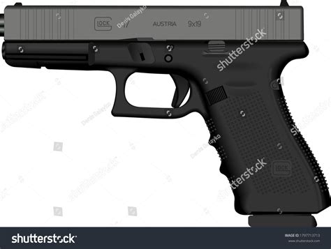 27 Glock 17 Stock Vectors Images And Vector Art Shutterstock