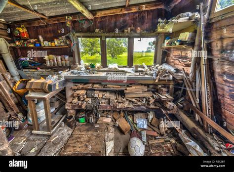 Cluttered Workbench