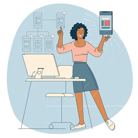 Premium Vector Software App And Web And Development Concept