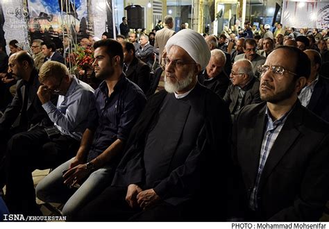 ایسنا مراسم گرامیداشت چهلمین سالگرد درگذشت آیت‌الله‌ بهبهانی در اهواز