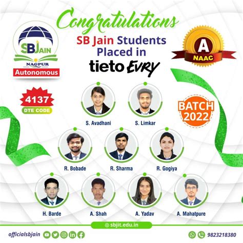 Sb Jain On Linkedin Placement Congratulations Autonomous Tietoevry Softwareengineer